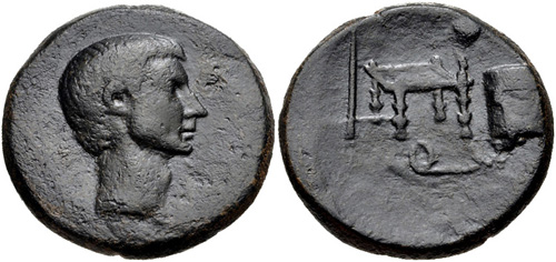 CNG: eAuction 323. ASIA MINOR, Uncertain. Gaius Sosius(?). Circa 39 BC ...