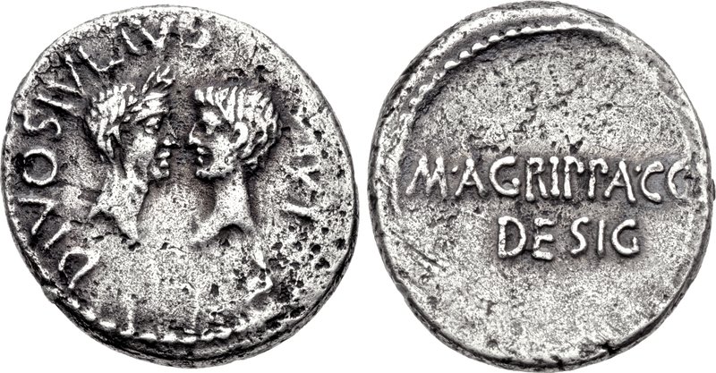 Agrippa Denarii - NumisWiki, The Collaborative Numismatics Project